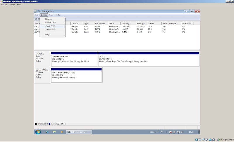 Microsoft Windows 7: Virtual Hardisk ו BitLocker Drive Encryption